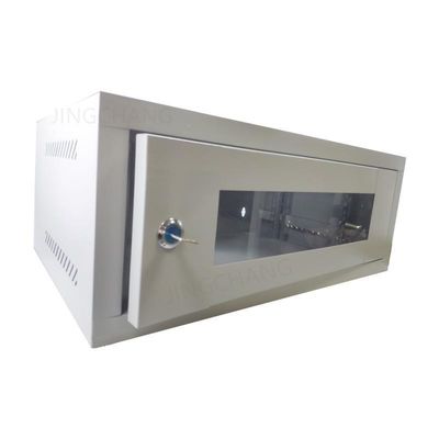 Locking Network Server Rack With Cable Management And Key Lock