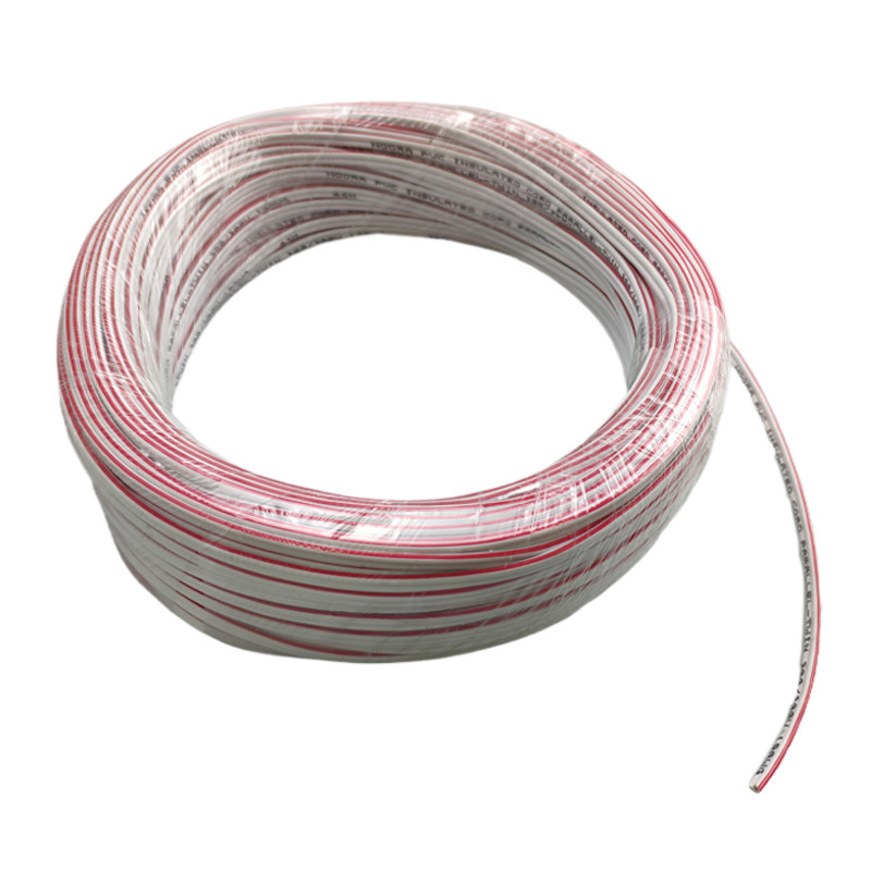 High Resolution LED Monitor Cable White 2C*20/0.18mm2 For Clear Visual ...