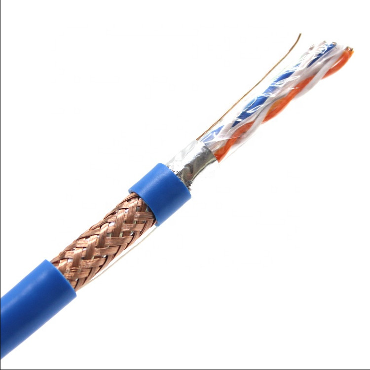 Indoor Pure Copper 2pr 4pr UTP FTP STP Cat6 LAN Cable